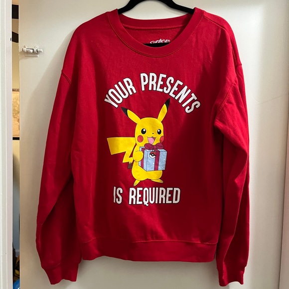 Pokemon | Tops | Pokmon Holiday Sweater | Poshmark